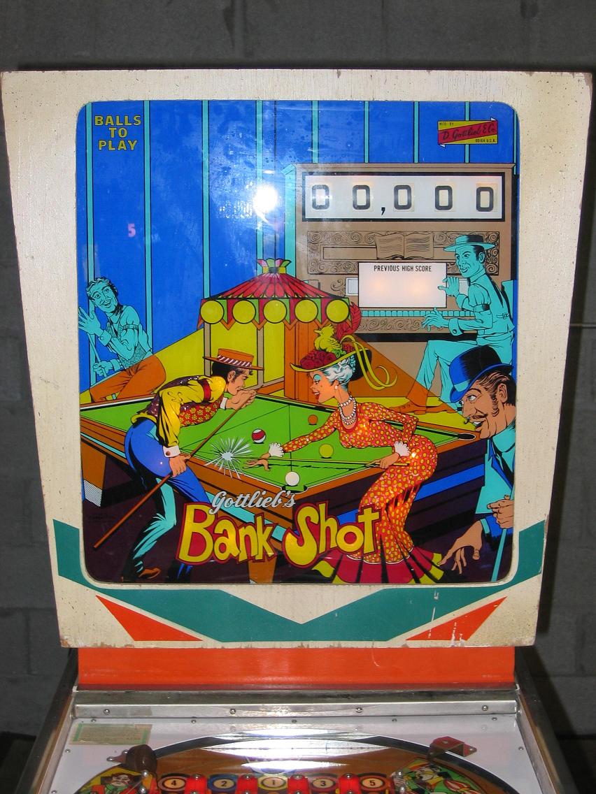Gottlieb Bank Shot Pinball