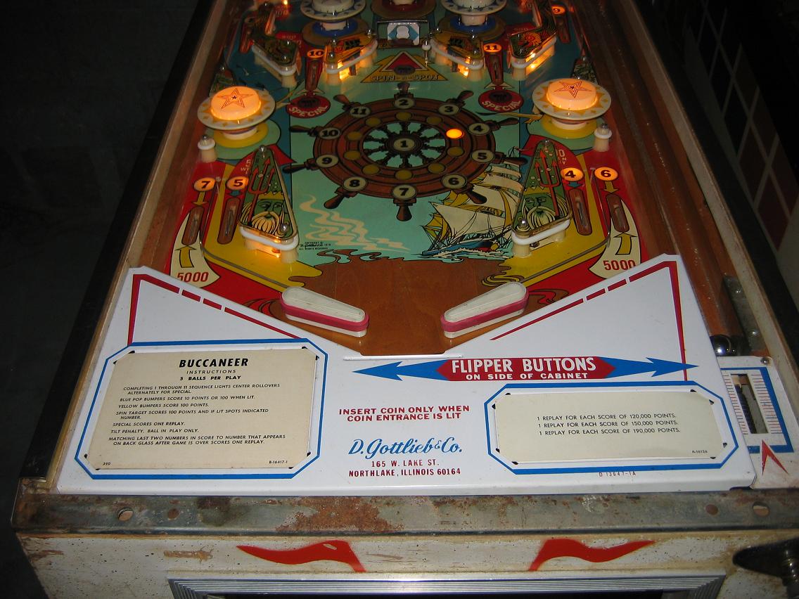 Buccaneer Pinball