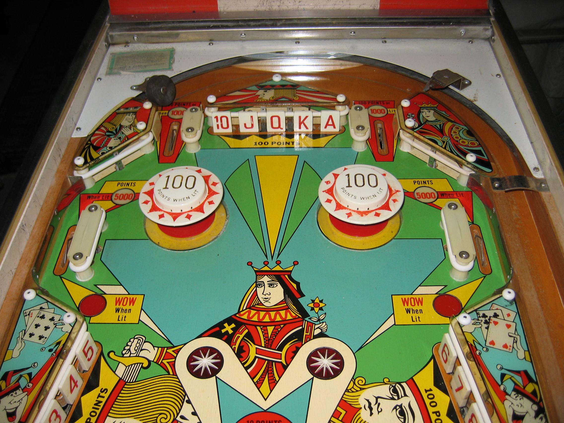 Gottlieb Pop-A-Card Pinball